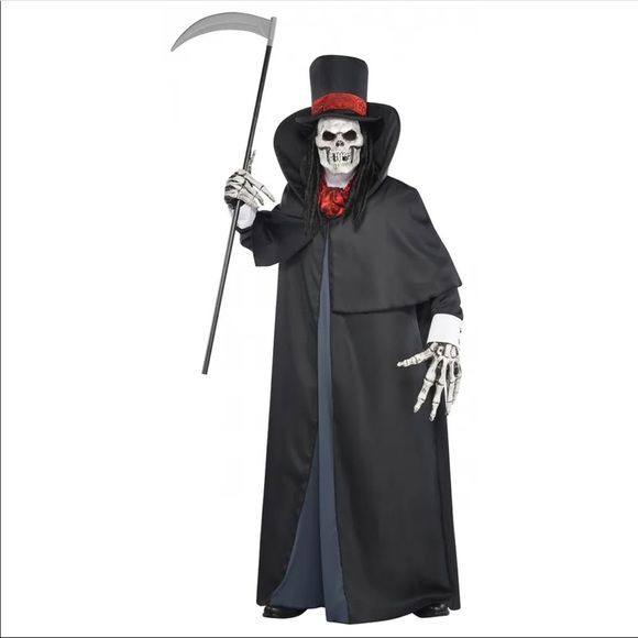 Spirit | Other | Amscan Dapper Death Grim Reaper Plus Size Adult Mens ...
